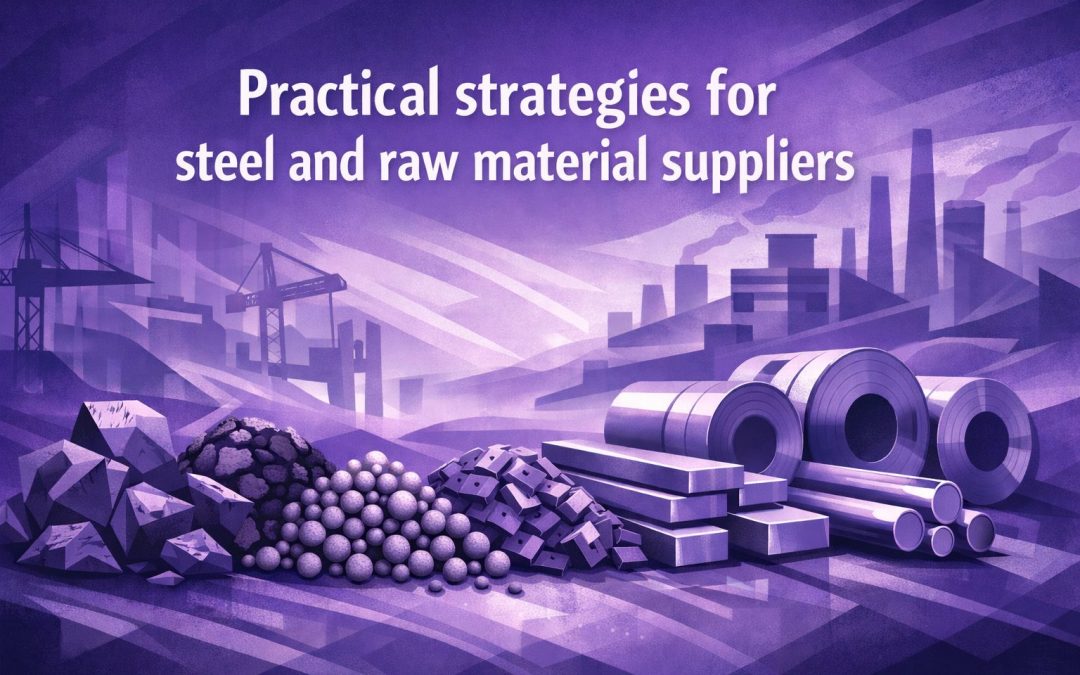 Practical strategies for steel and raw material suppliers in India