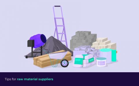 5 tips for raw material suppliers in India
