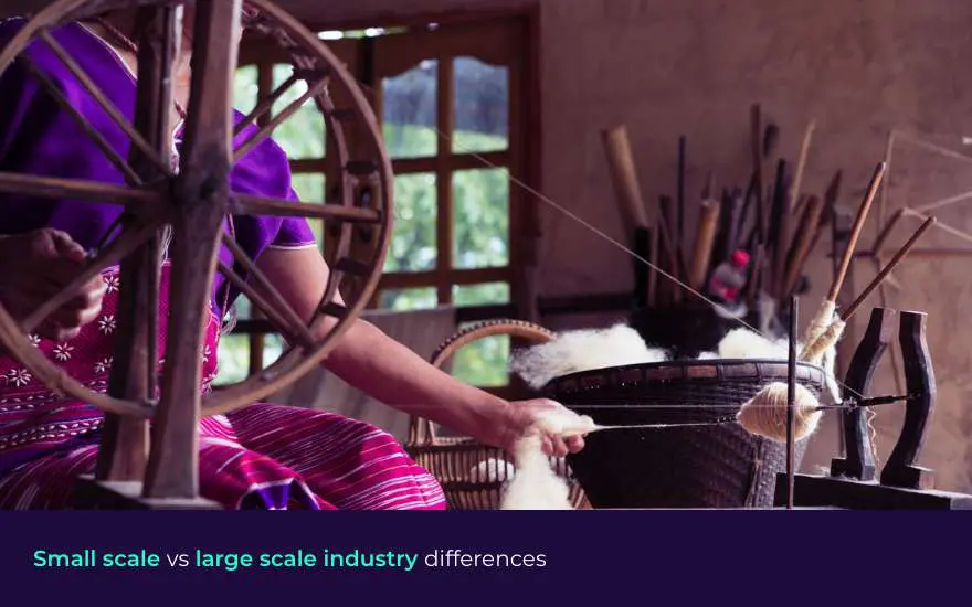 Small scale industries vs large scale industries - Key differences