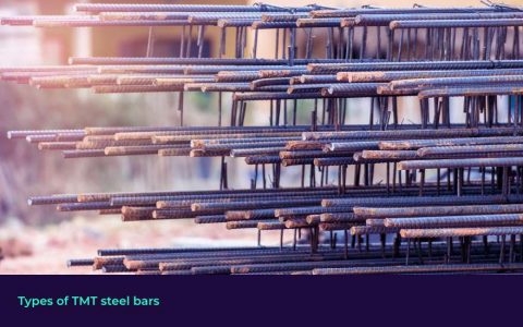 Types of TMT steel bars in India and their use