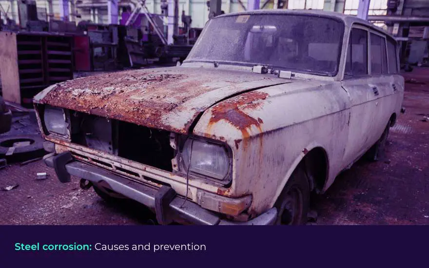Steel corrosion: Causes, impact and prevention