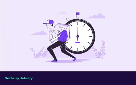 next-day delivery: Importance, Benfits | B2C, B2B & D2C