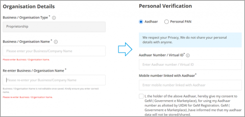GeM portal registration: Online process, seller, buyer application