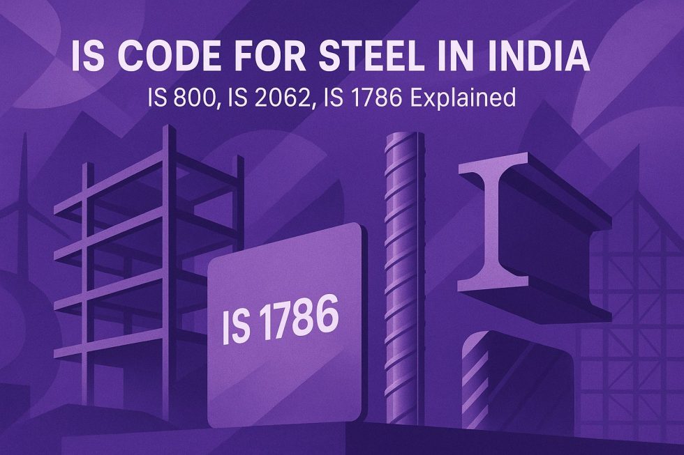 IS Code for Steel in India – IS 800, IS 2062, IS 1786 Explained