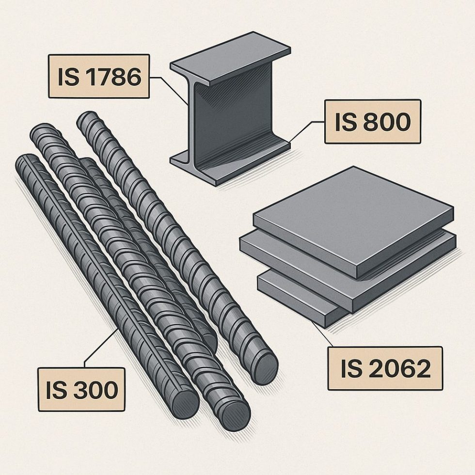 IS Code for Steel in India – IS 800, IS 2062, IS 1786 Explained