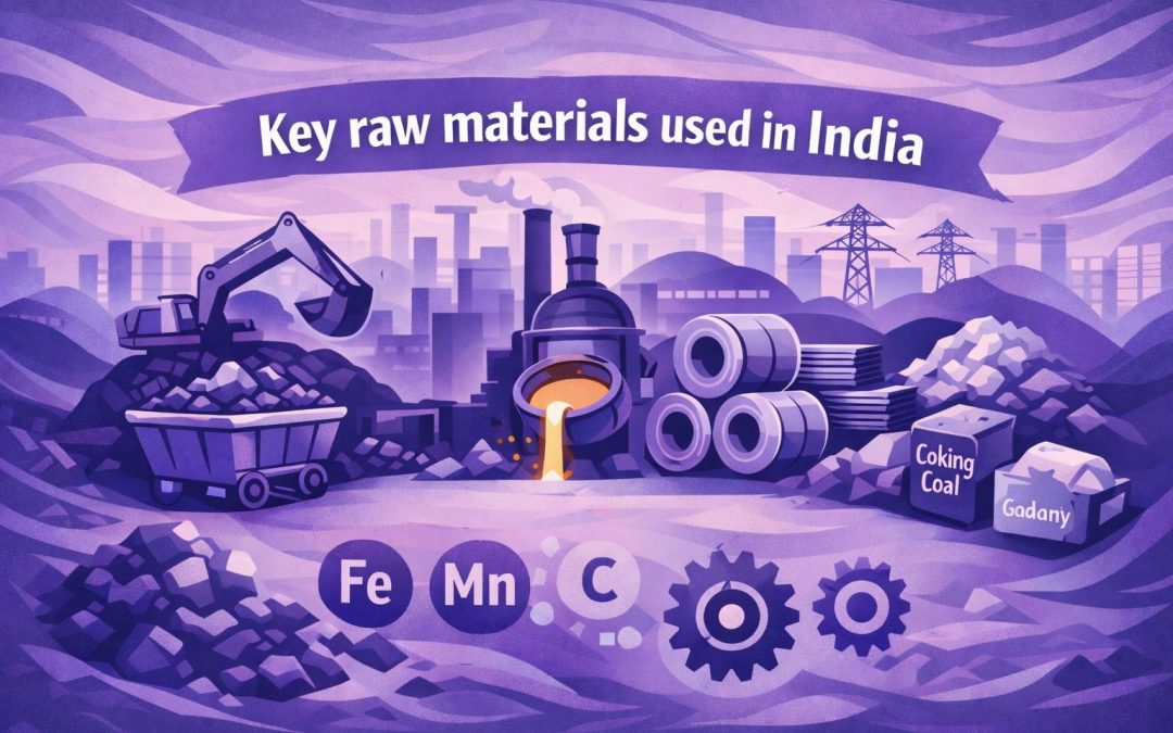 Raw materials examples for businesses in India