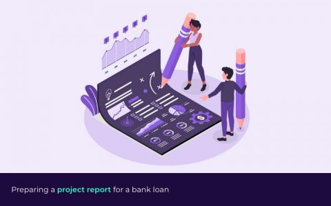 How to prepare a project report for bank loan?