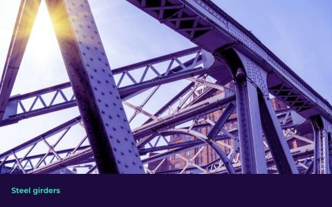 What are steel girders?