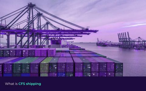 What is CFS in shipping? Know full form, benefits and charges