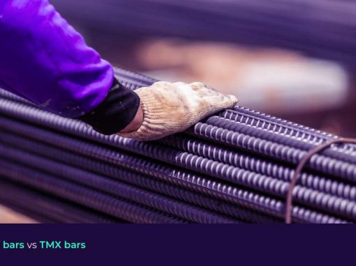 Manufacturing process of steel TMT bars