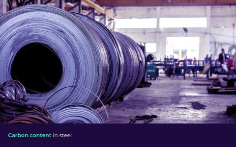 Carbon content in steel: Carbon percentage, effect of carbon