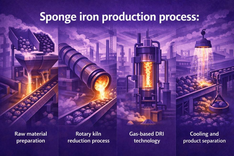 Sponge iron: Price, uses, process, plants, & more