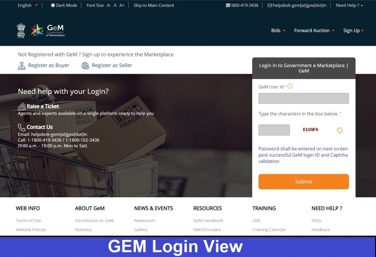 GeM portal login: A step-to-step process for MSMEs