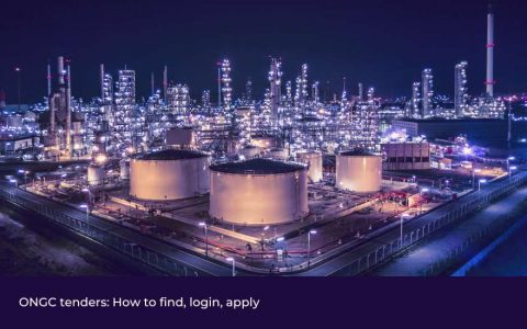 ONGC tenders – Portal login, application, vendor registration