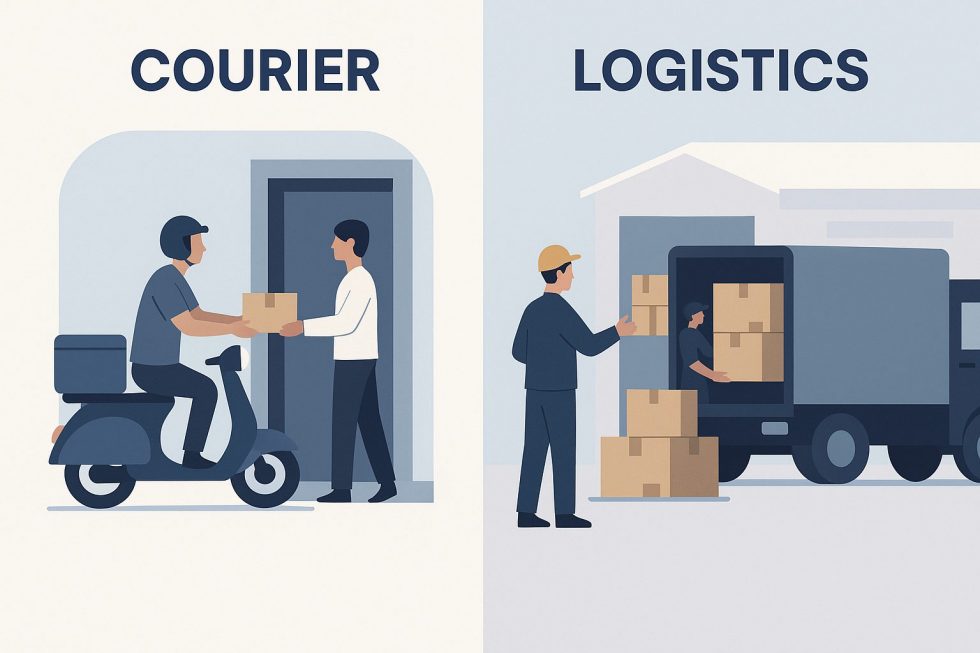 Courier vs Logistics Services – Key Differences Explained