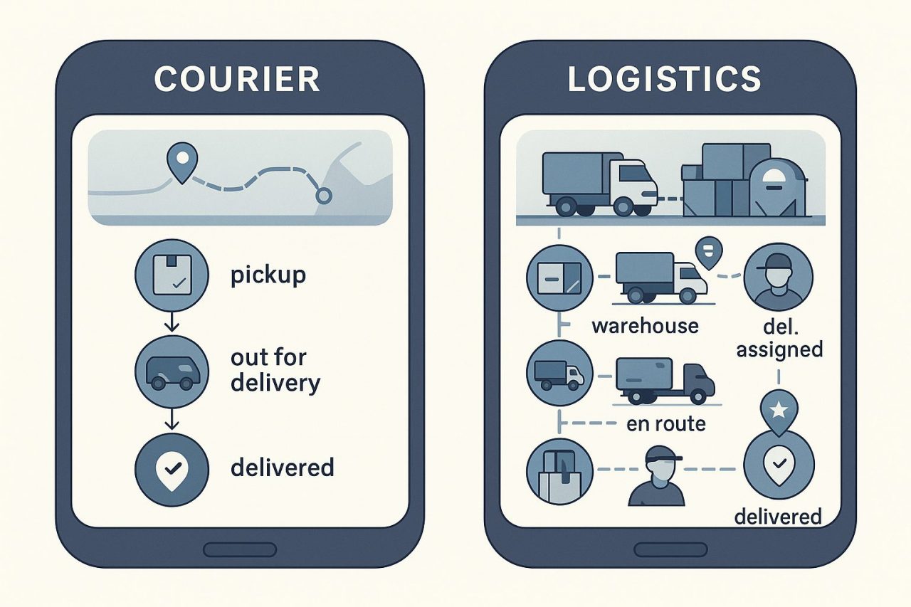 Courier vs Logistics Services – Key Differences Explained