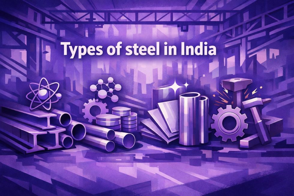 Types of steel in India - Grades, uses, prices