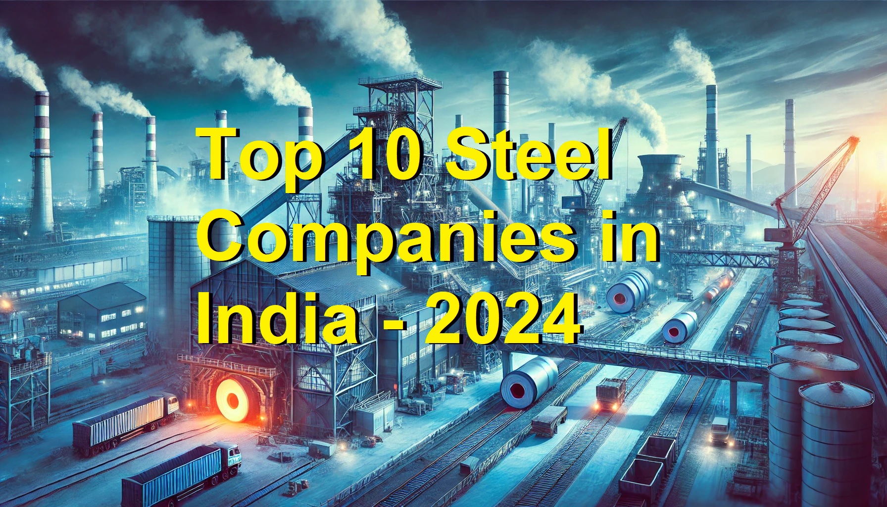 Top 10 steel companies in India (2024-2025 Updated List)