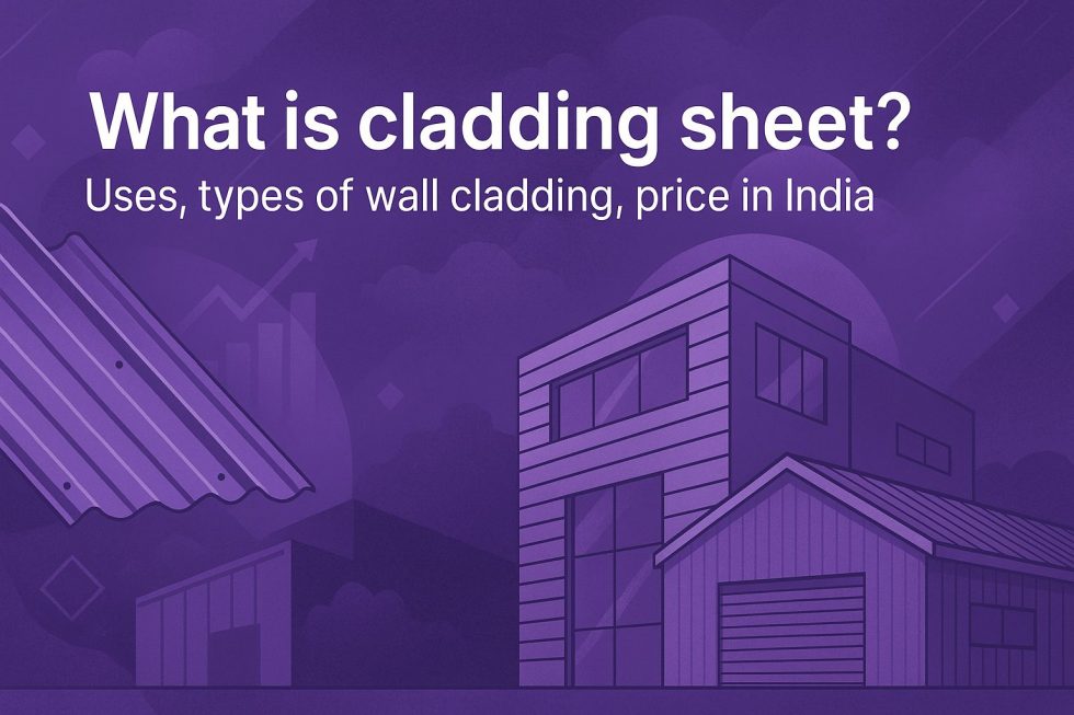 What is cladding sheet? Uses, types of wall cladding, price in India