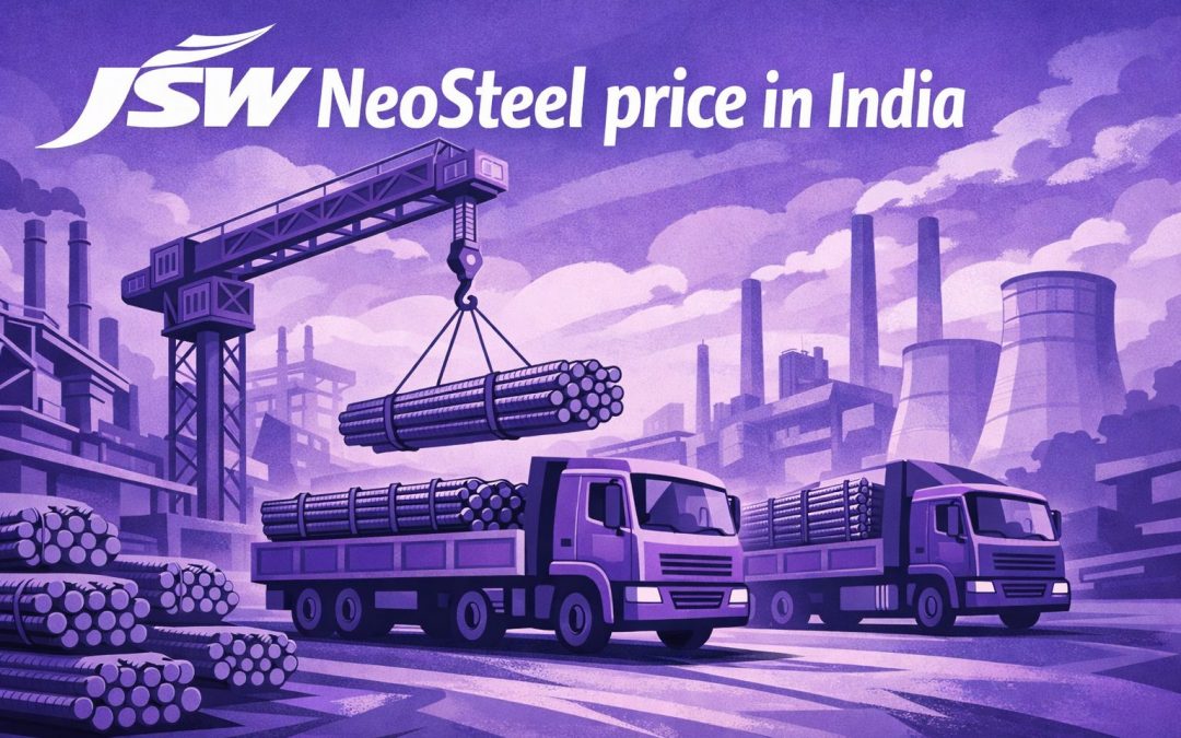 JSW NeoSteel price – TMT bar price list in MUM, DEL, BLR