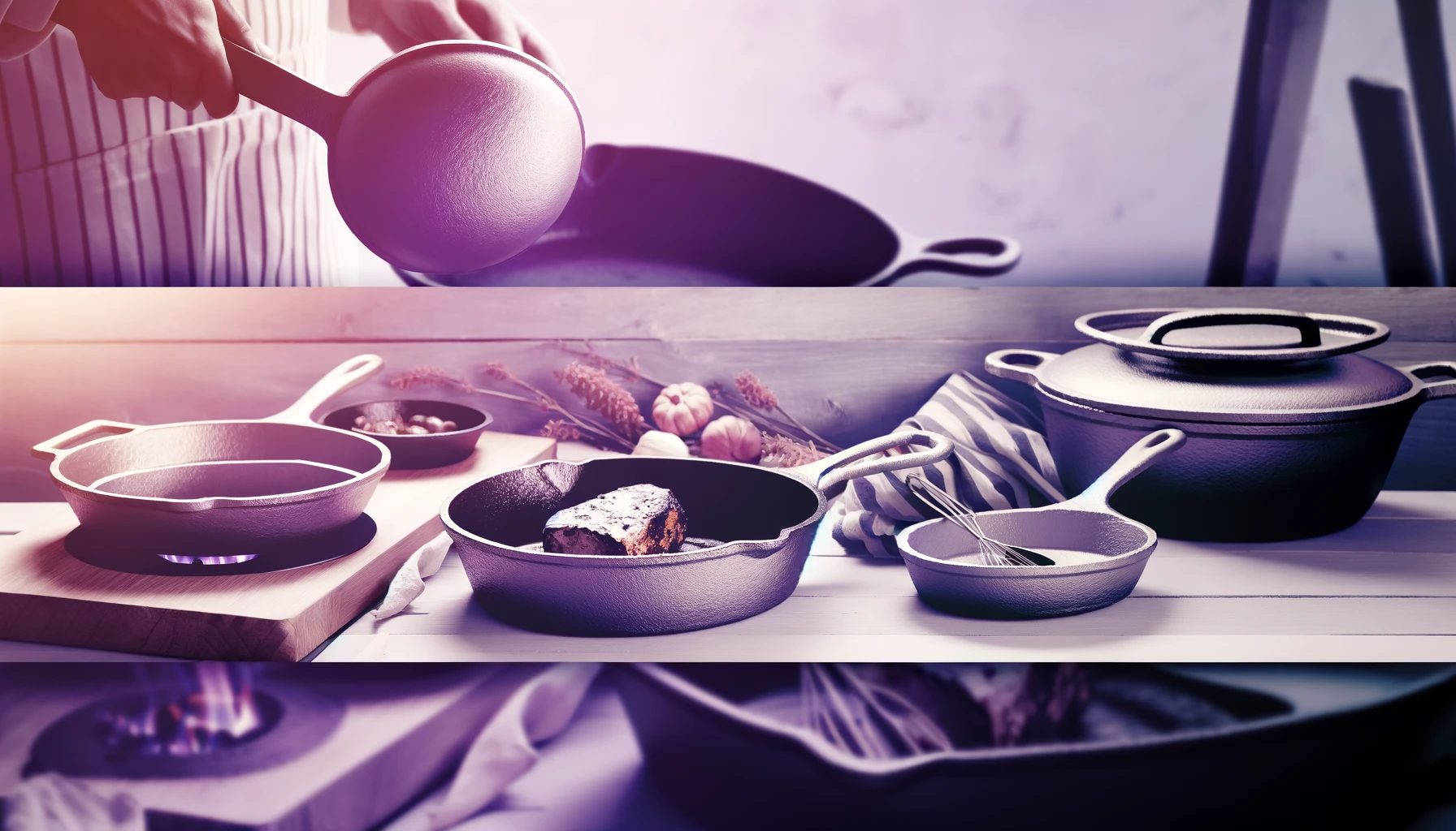 Cast iron cookware: Manufacturing process, cleaning tips