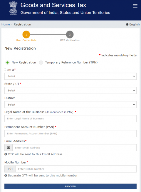 What is the GST registration process for MSMEs in India