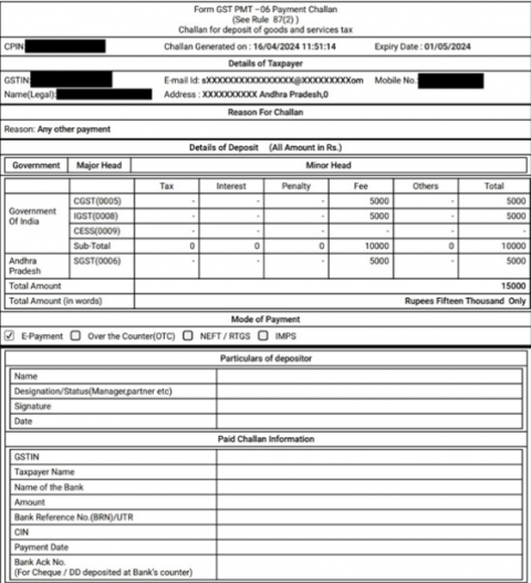 Understanding GST challans: Types and payment options - Tata nexarc Blog