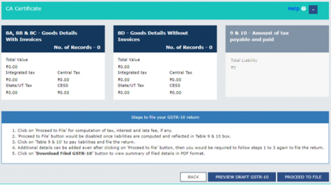 GSTR-10: Steps to Return Filing, Applicability, and Due Dates
