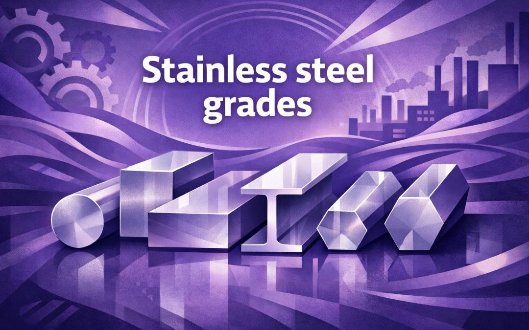 Stainless steel grades: properties, applications, and comparison