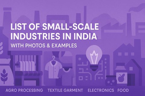 List of Small Scale Industries in India with Photos & Examples