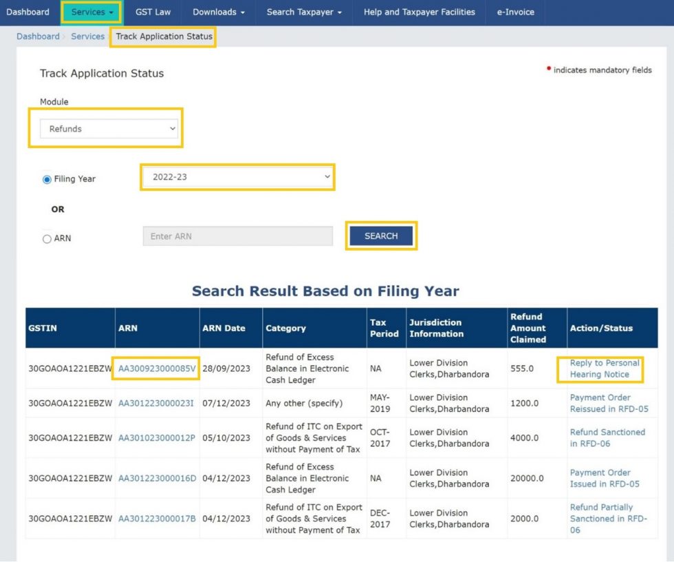 GST Refund Claim Process: Types, eligibility, docs, & check status