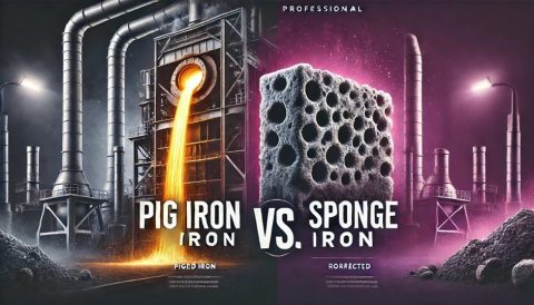Pig vs Sponge Iron – Key Differences and Why Does It Matter?