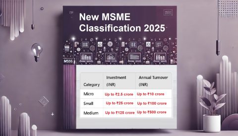 Revised MSME Classification 2025: New Turnover & Investment Criteria