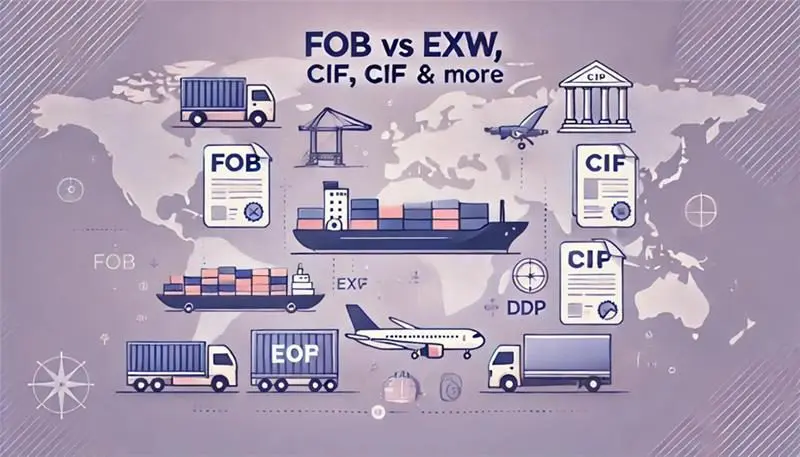 Key Differences: FOB vs CIF, FOB vs FCA, FOB vs. EXW, DAP and Others