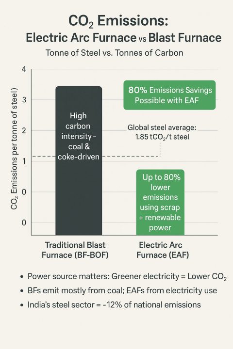Electric Arc Furnaces: EAF Process, Cost & ROI for Smarter Steelmaking