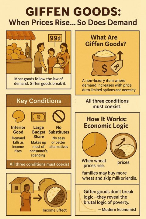 What are Giffen Goods? Examples, comparison, and the logistics