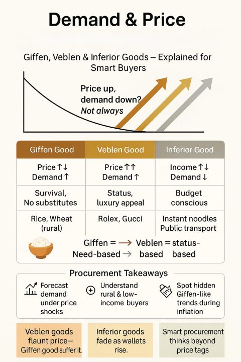 What are Giffen Goods? Examples, comparison, and the logistics