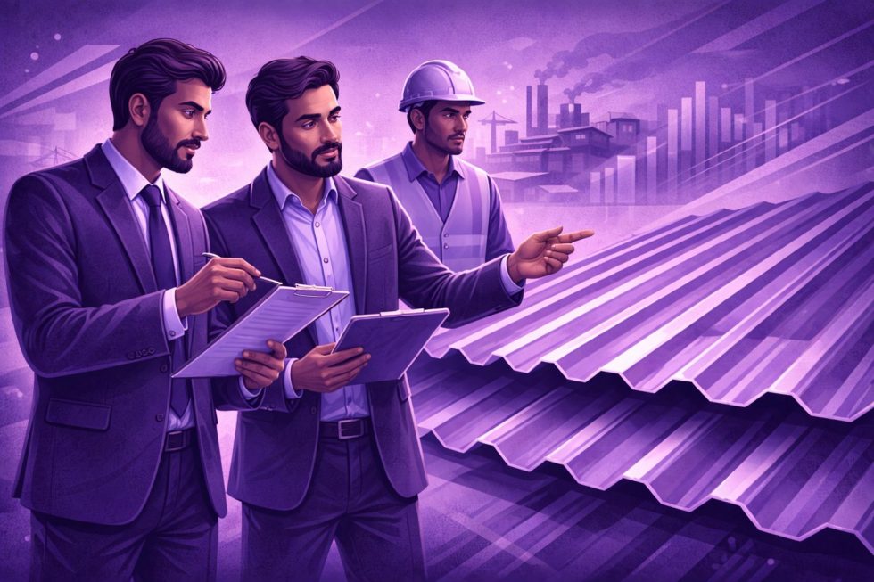 Roofing steel sheet price – Prices per kg for 12, 14, 20 ft sizes