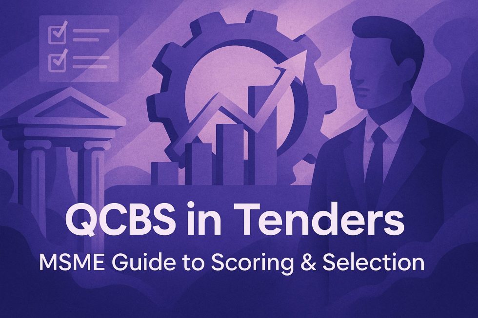 QCBS in Tenders: MSME Guide to Scoring & Selection - Tata nexarc Blog