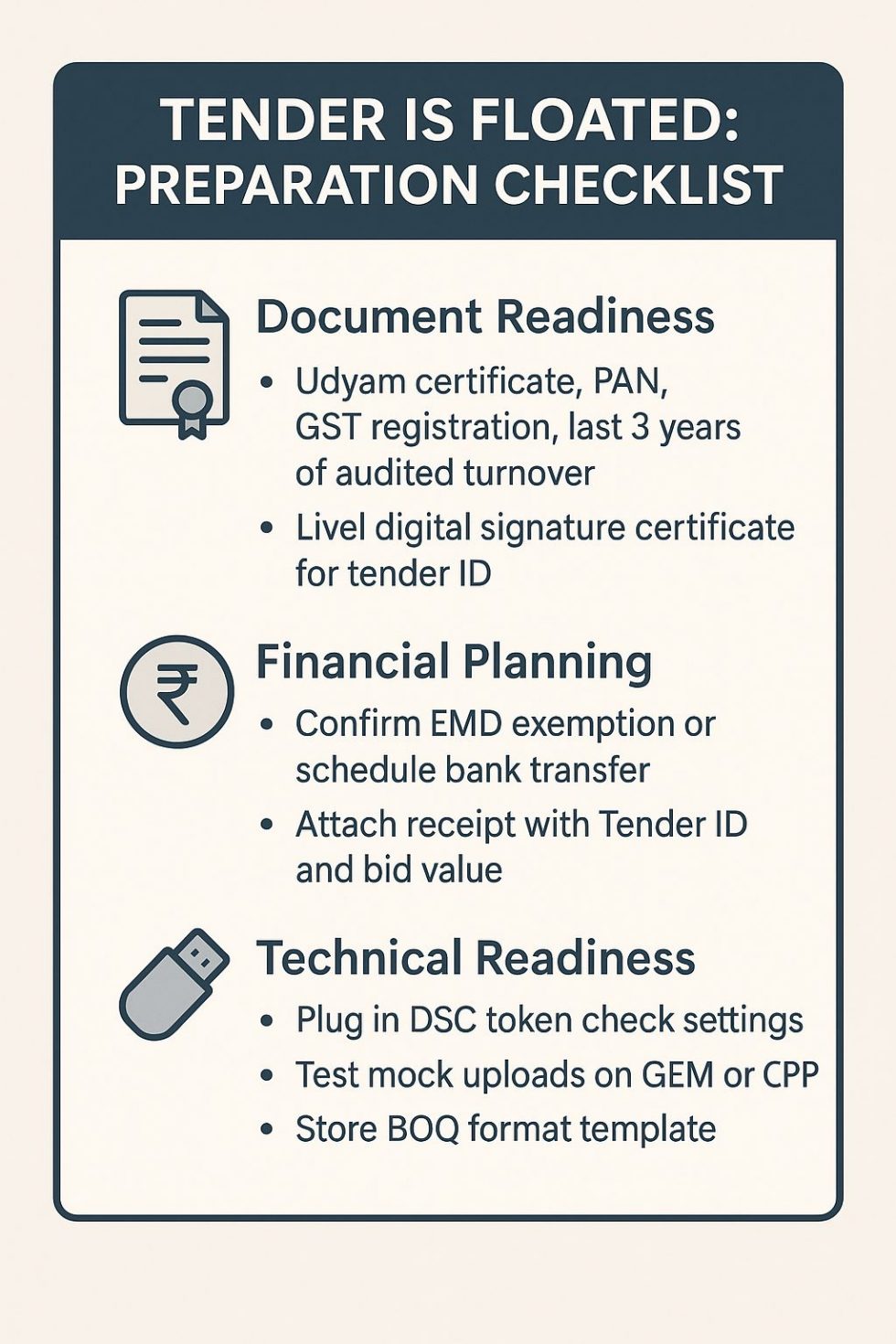 Tender Floated Meaning | MSME Guide to Government Tenders - Tata nexarc ...