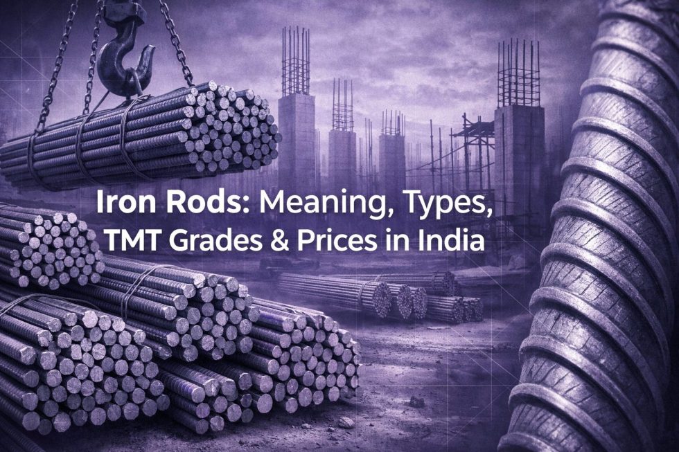 Iron Rods: Meaning, Types, TMT Grades & Prices (India 2026)