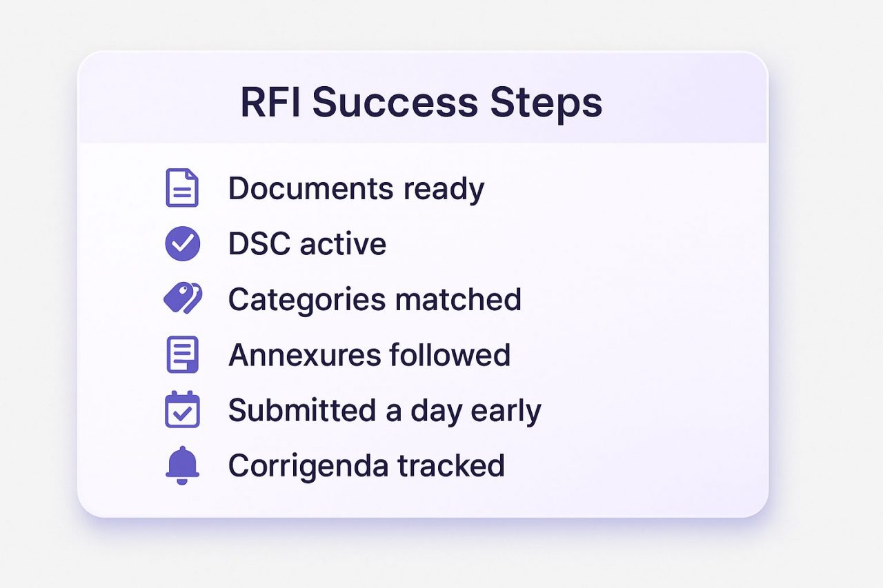 RFI in Tenders: MSME Guide to Avoid Rejection - Tata nexarc Blog