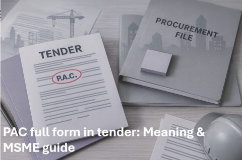PAC Full Form in Tender: Meaning & MSME Guide