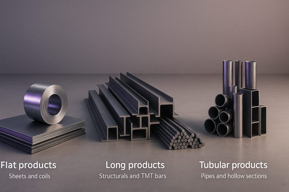 Finished steel products guide for Indian MSMEs & buyers