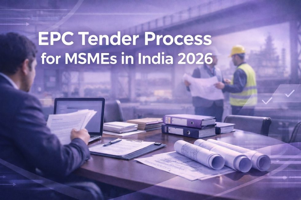 EPC Tender Process in India | MSME Eligibility & Checklist